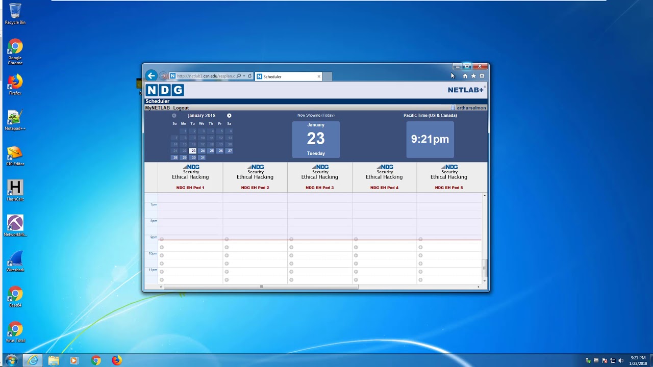 CSN How to access Netlab