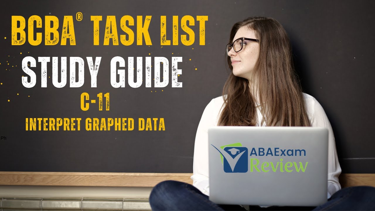 Interpret Graphed Data | BCBA® Task List Study Guide |  ABA Exam Review