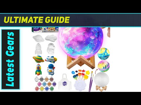 Paint Your Own Moon Lamp Kit: The Ultimate Creative Experience