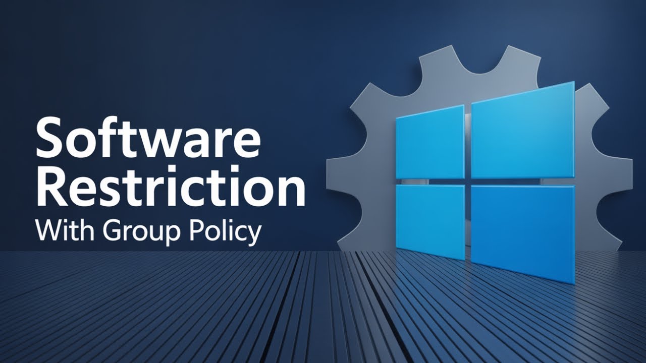 Restricting Software Installation with Group Policy on Windows Server | Group Policy on Windows