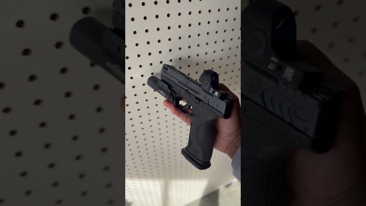 Which optic to go with? SRO vs SCS • M&P 2.0 Metal Carry Comp #ytshorts #explore  #airsoft #yp #ace