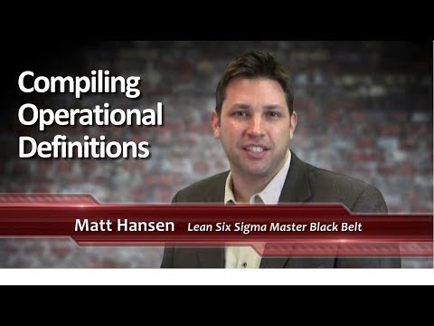 4-07: Compiling Operational Definitions