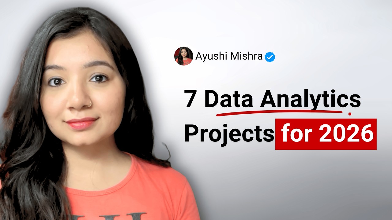 Only 7 Data Analyst Projects You Need for Your Resume (2026 Roadmap)