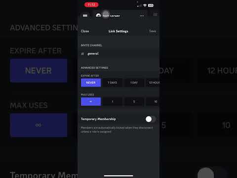 How to create a Permanent Discord Server Invite Link