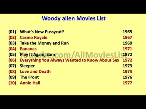 Woody Allen Movies List