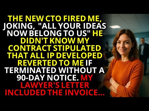 CTO Fired Me, Stole My Code—Didn’t Know I Owned It All 💼 | Corporate Revenge Exposed