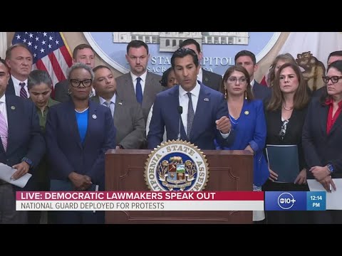 ICE Raids in LA: California Democratic Lawmakers speak out about National Guard deployment