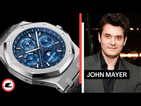 John Mayer Shares His Perpetual Calendar Watch Collection | Dialed In | Esquire