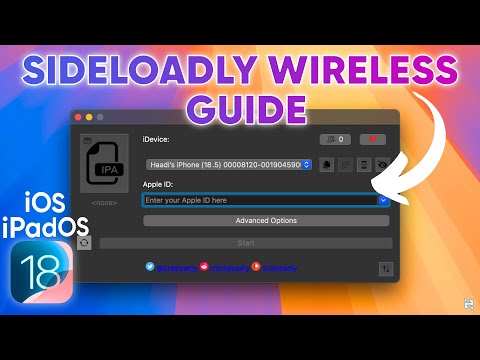 How to SIDELOAD ipa on iOS/iPadOS 18 with Sideloadly!