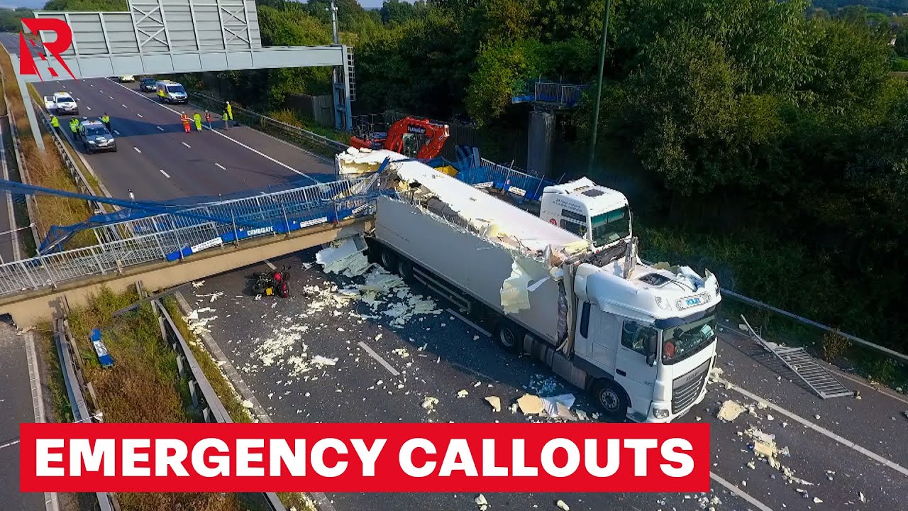 Follow The M25 Rapid Response Teams! | Britain's Busiest Motorway | Full Series