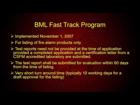 BML Listing Application PowerPoint