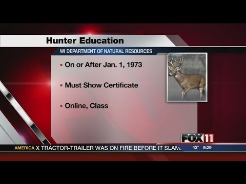 WI hunter education signup