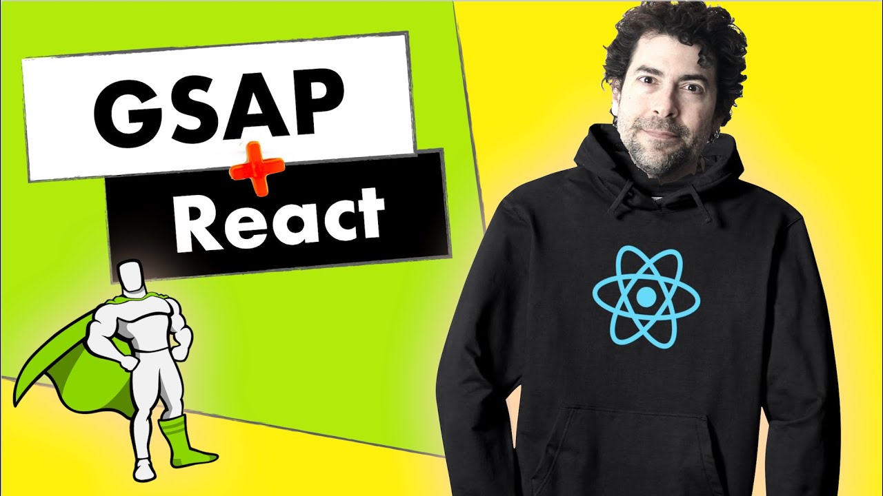 [REACT x GSAP Tutorial]  Master Animations in React with the NEW useGSAP Hook