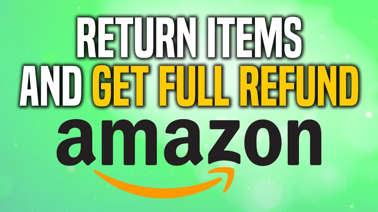 How To Return Items To Amazon And Get Full Refund (EASY!)