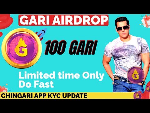 Gari Token Airdrop Update🔥| Chingari App Kyc Update Tamil🥳| Latest Crypto Airdrops