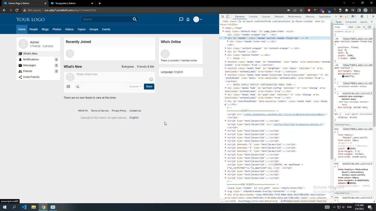 mooSocial Tourguide Plugin