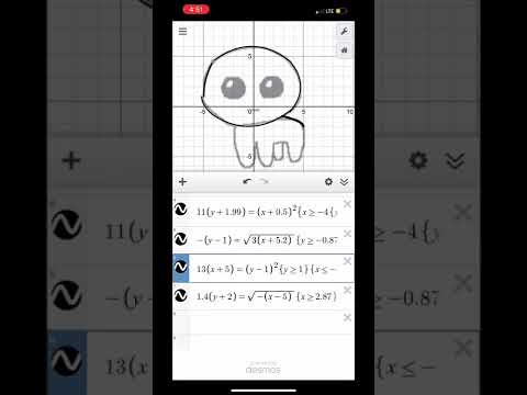 Desmos graphing calculator tbh creature