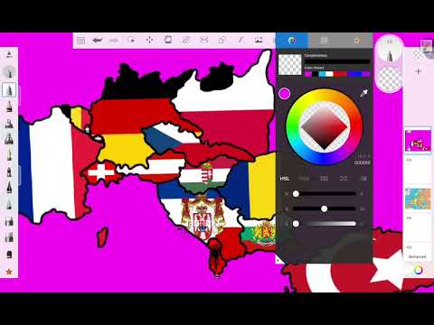 Special for 58 subs )( Flag map of Europe 1930