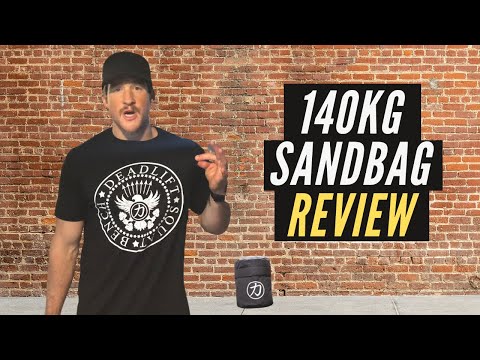 Strongman Sandbags - 140kg Strength Shop USA Bag UNBOXING REVIEW