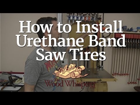 227 - How to Install Urethane Bandsaw Tires