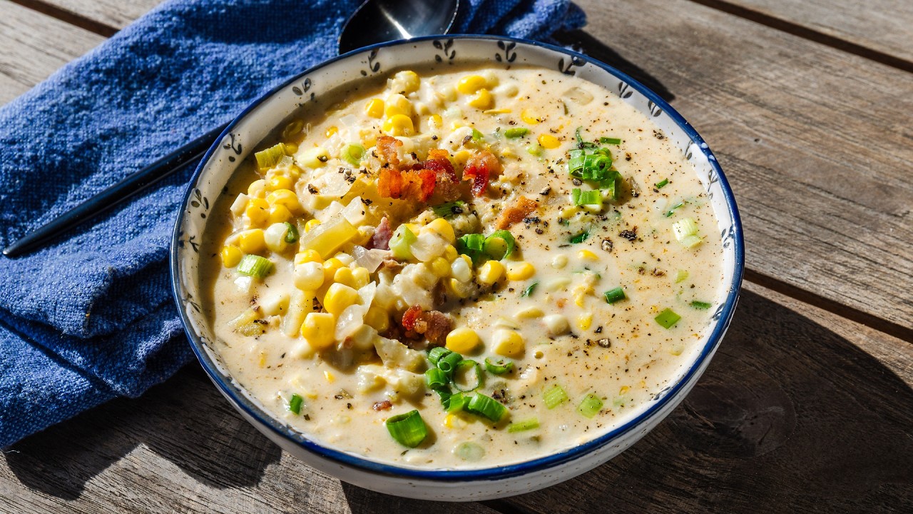How I Make The Best Easy Corn Chowder