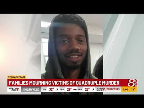 Families mourning victims of quadruple murder in Indianapolis