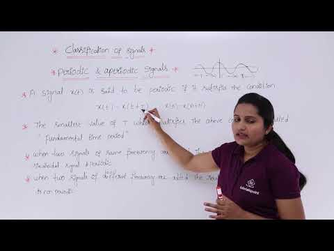 Signals and Systems - Periodic and Aperiodic Signals Video Lecture - Crash Course (English) for ...