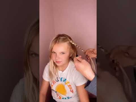 EASY BRAID HAIRSTYLE FOR SCHOOL