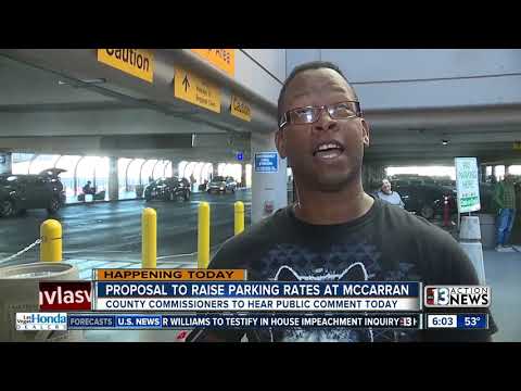 McCarran considering raising parking rates