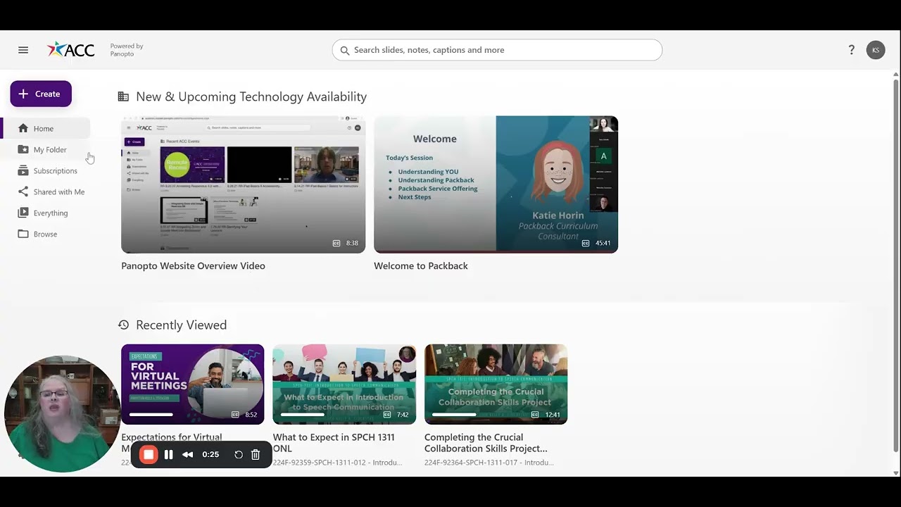 Update Your Sharing Settings in Panopto