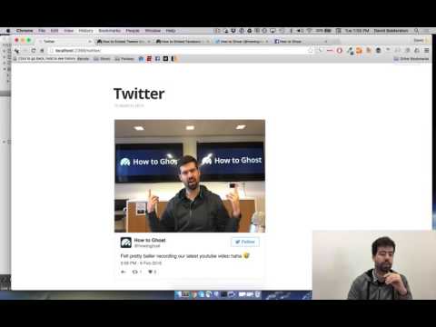 How to Embed Tweets and Facebook Posts in Ghost