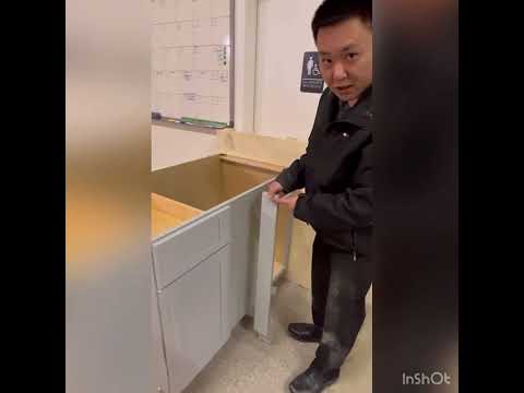 How blind corner cabinet works