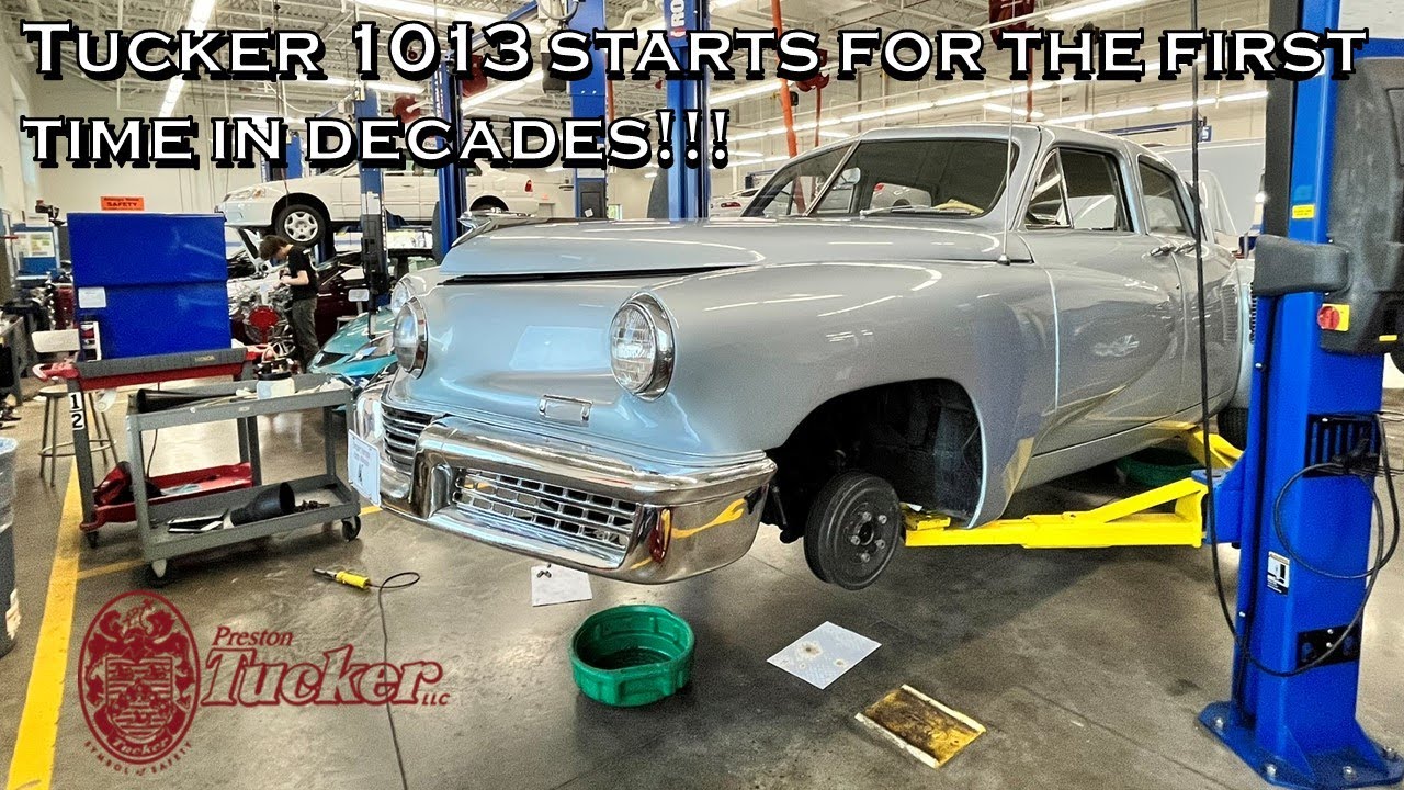 1948 Tucker "Torpedo" Is Highly Original, Fires Up After Decades in a ...