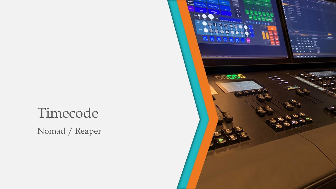 ETC Eos Timecode Tutorial