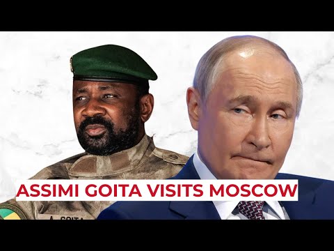 Assimi Goïta Meets Vladimir Putin: Strengthening The Strategic Partnership #russia #mali #africa