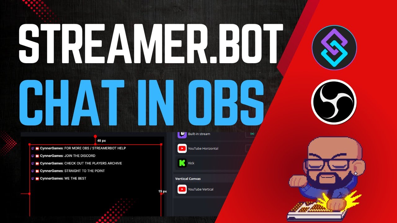 Cynner Tips x Streamer.bot Chat in OBS – Fast Overlay Setup Tutorial!