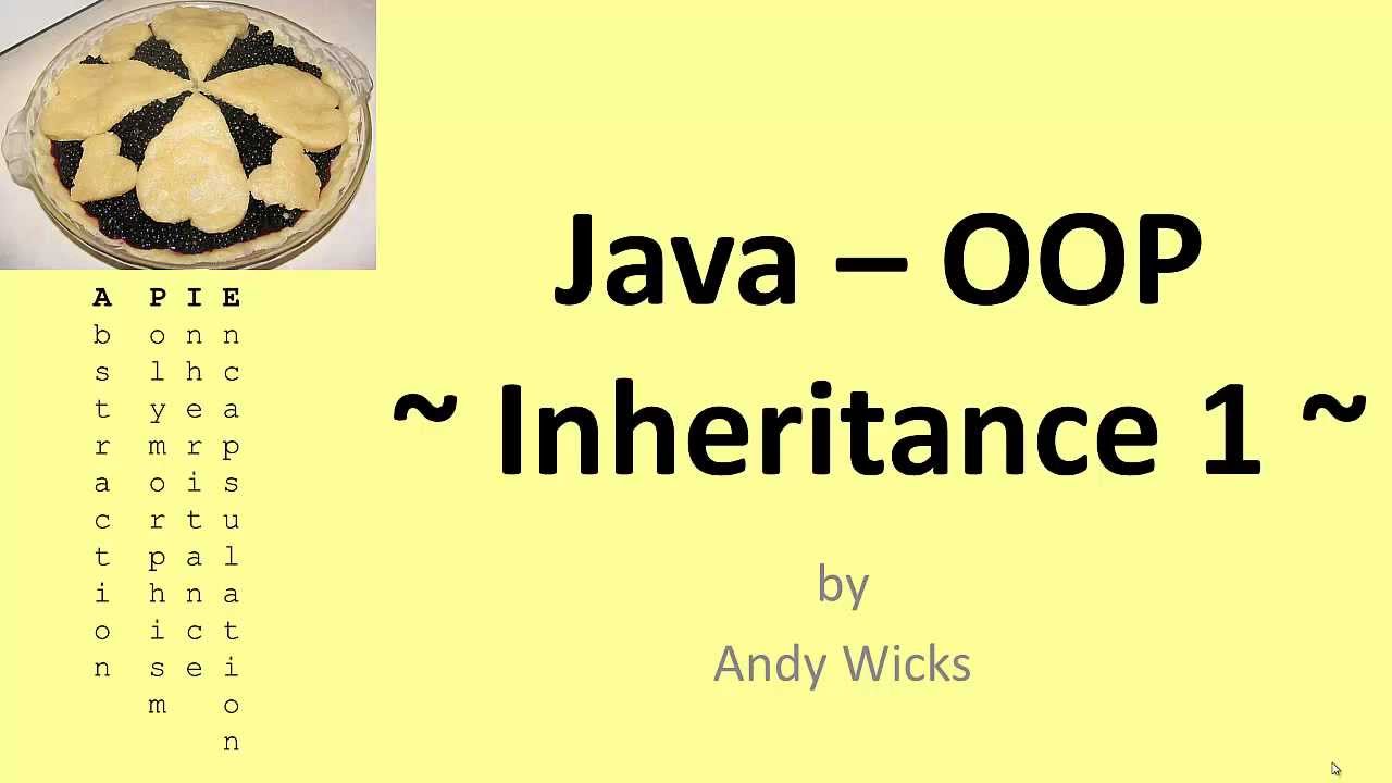 Java - OOP - Inheritance 1