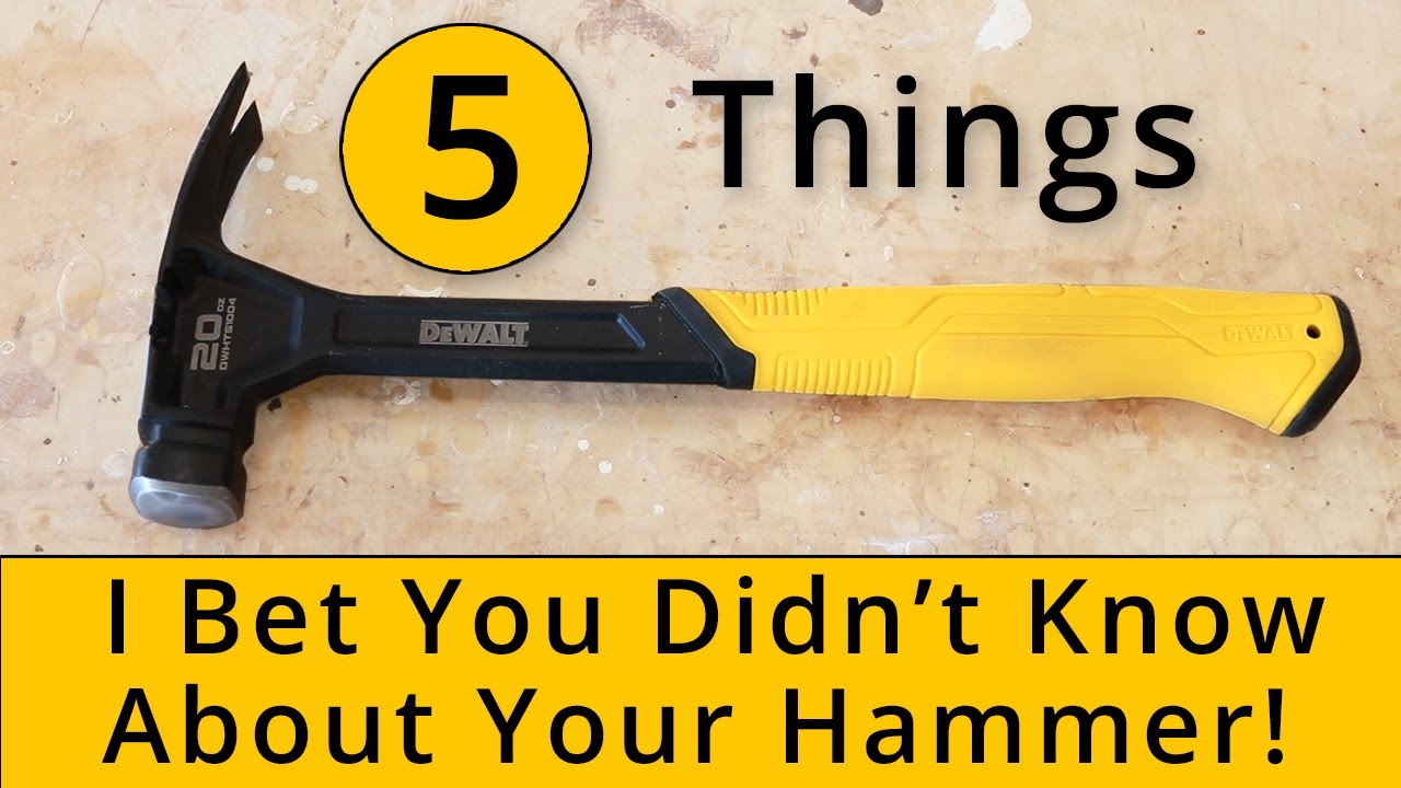 5 Hammer Features 99% Of You Don't Know.