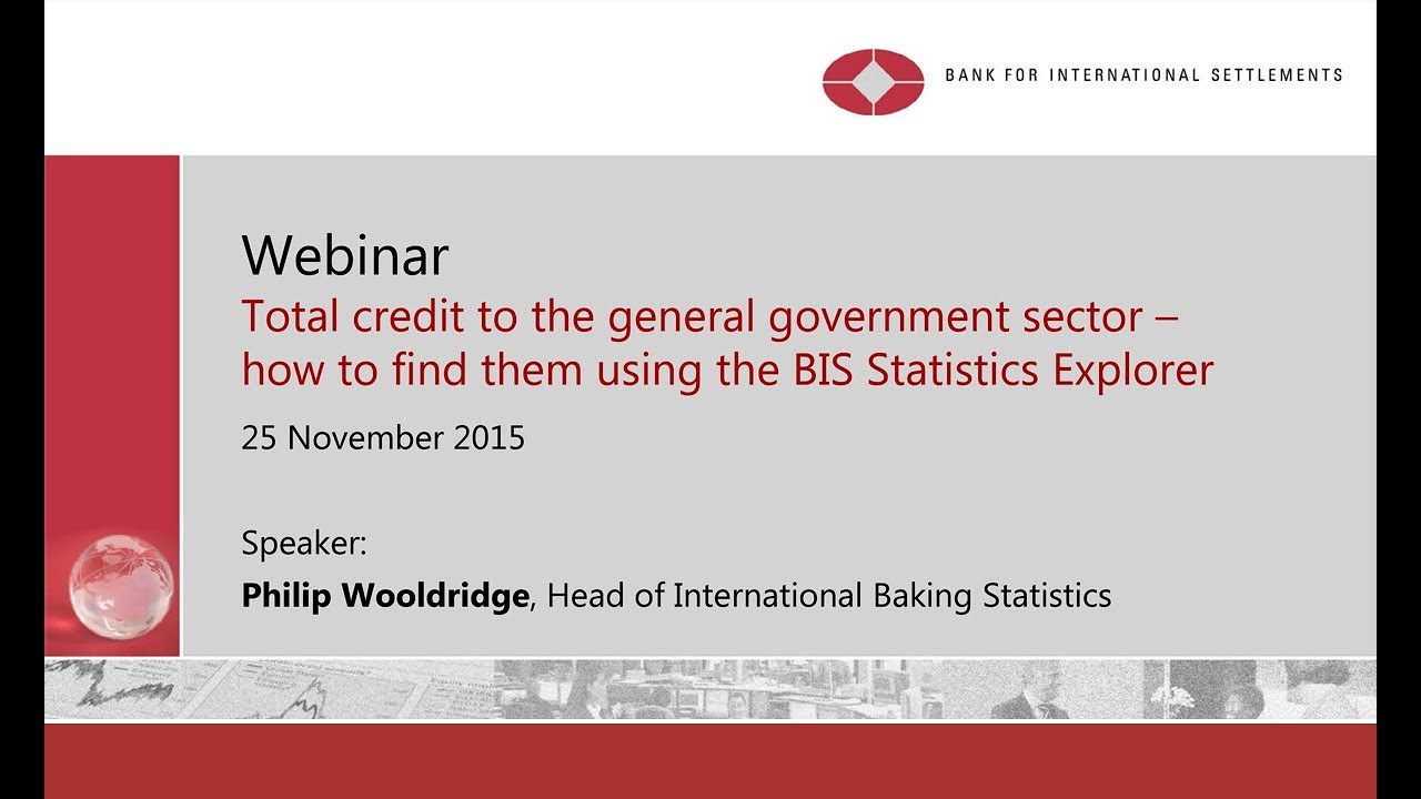 BIS international banking statistics ‒ how to find them using the BIS Statistics Explorer