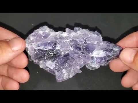 Blue/Purple Octahedron Fluorite