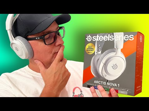 SteelSeries Arctis Nova 1 Gaming Headset Review, BUDGET BANGER?