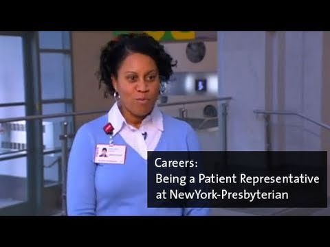 Being a Patient Representative at NewYork-Presbyterian