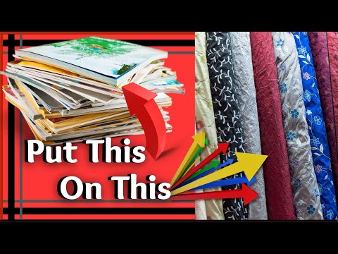 2 Ways to Transfer an Image to Fabric NO Transfer Paper!