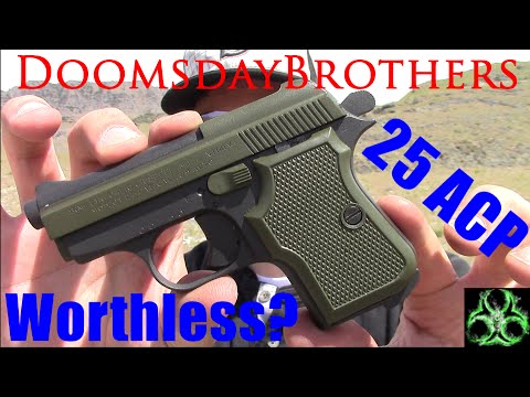 25 ACP: Waste of Space or Lifesaver? - ARMI Tanfoglio Review