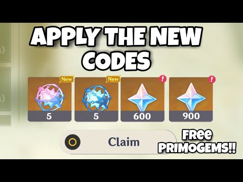 HURRY!! GENSHIN IMPACT REDEEM CODES 2023 - GENSHIN IMPACT CODES 2023 - GENSHIN CODE REDEEM