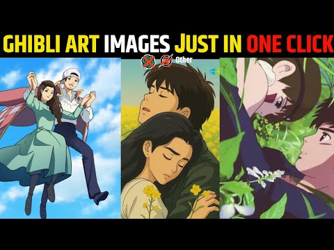How To Create Ghibli Art For Free | Ghibli Art Style Image Generator Free | Viral Cartoon Image