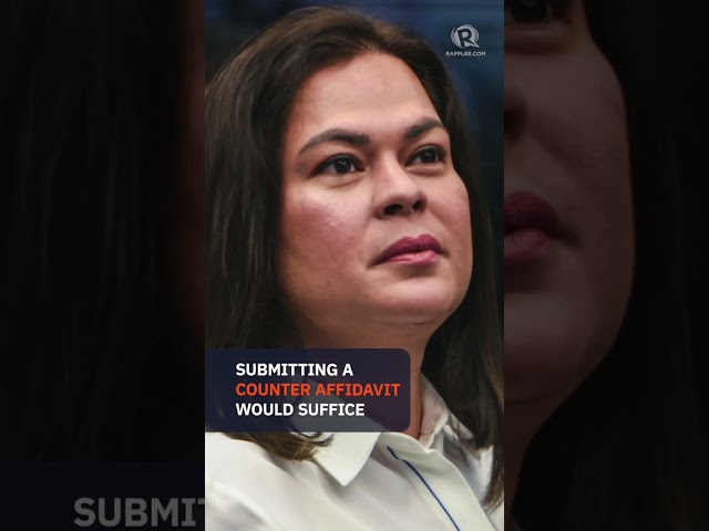 NBI files inciting to sedition, grave threat complaints vs Sara Duterte