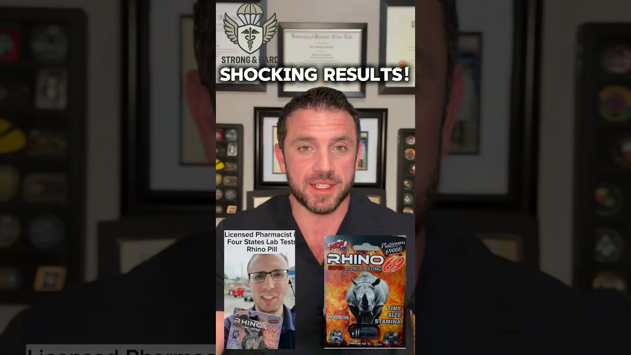 Gas Station ED Pills Tested ⚠️ Men’s Health Expert Reacts