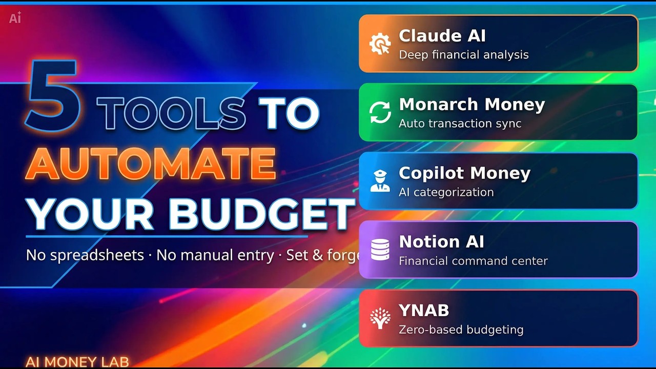 5 AI Tools to Automate Your Budget in 2026 (Set It & Forget It)