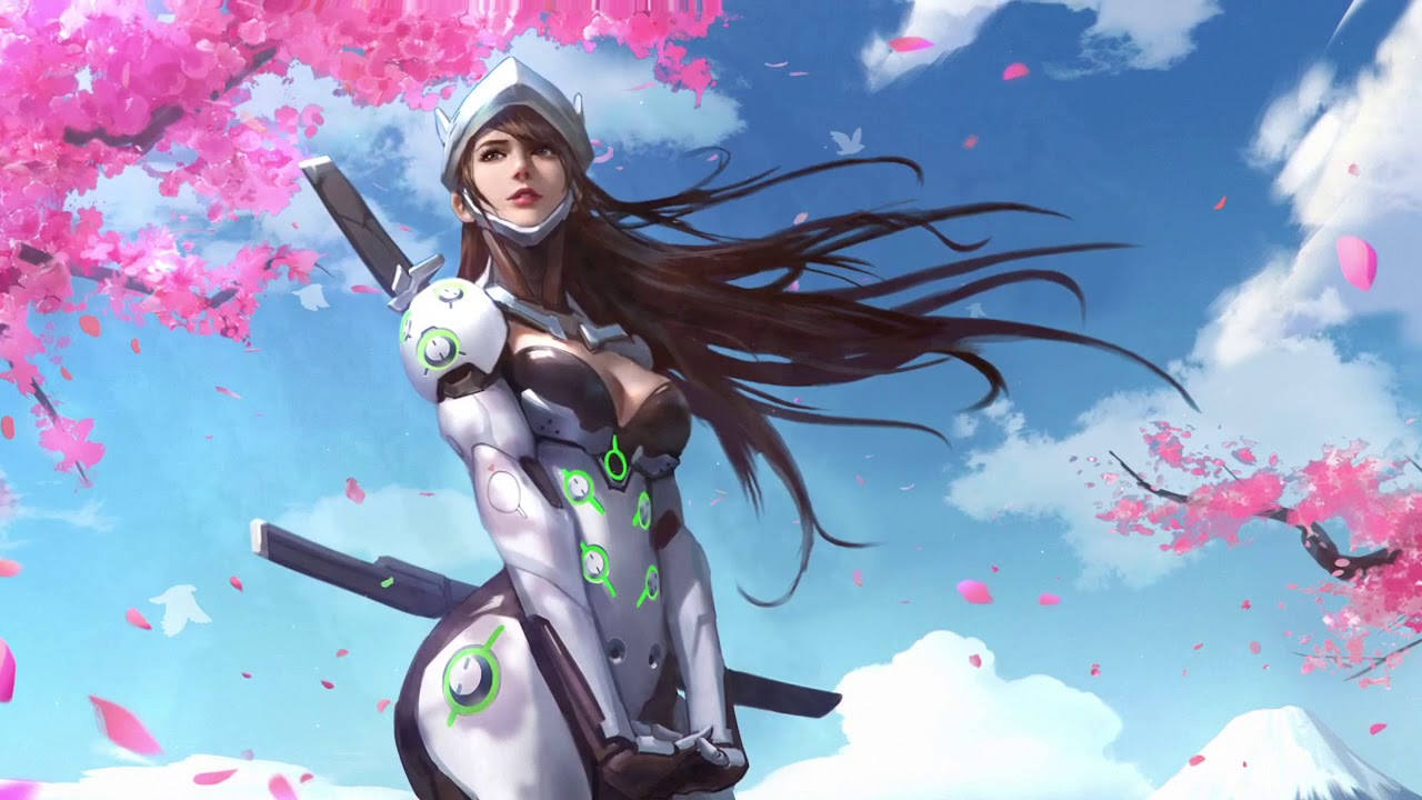 Female Genji - Overwatch (Wallpaper Engine)